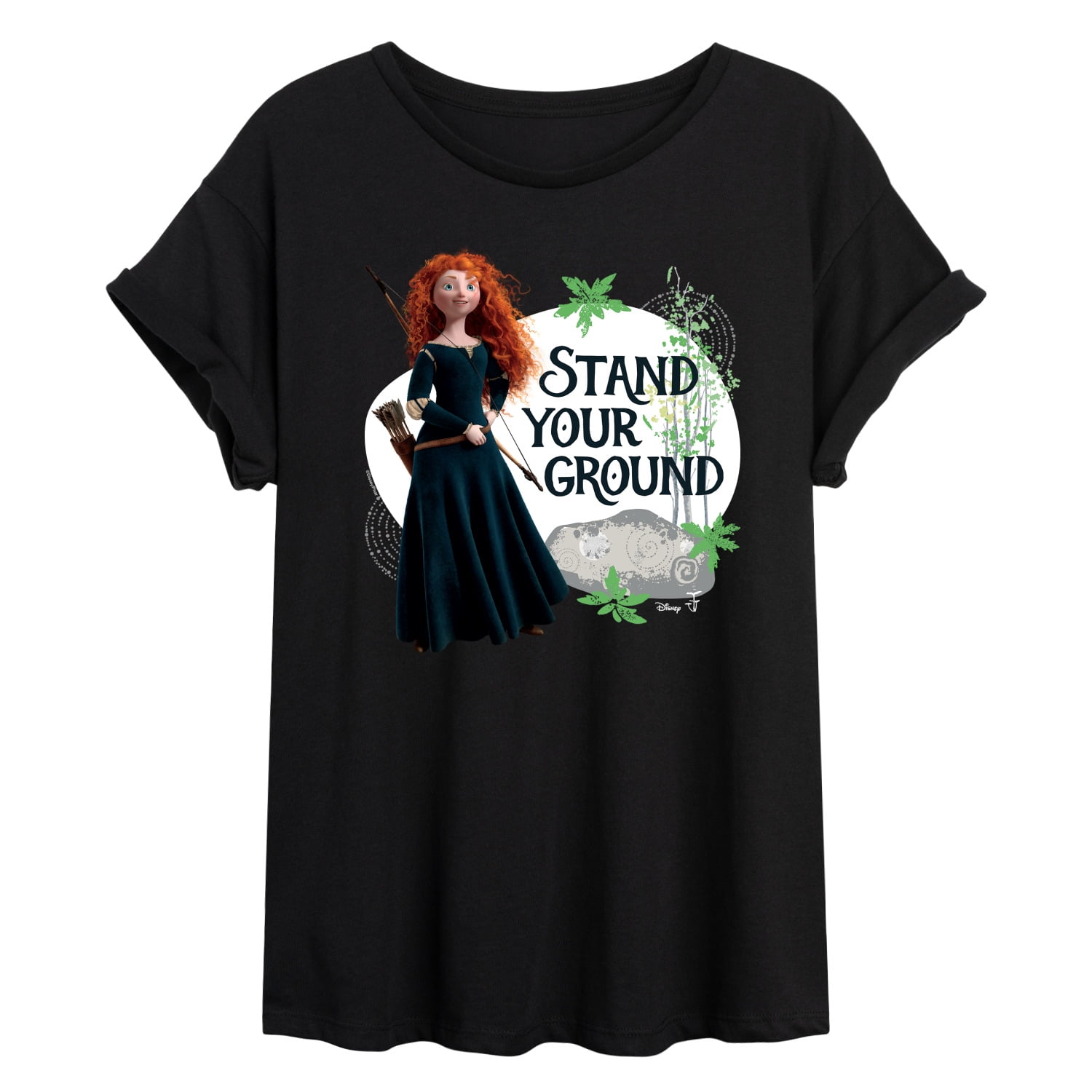 Disney Brave - Merida Stand Your Ground - Juniors Ideal Flowy Muscle T ...