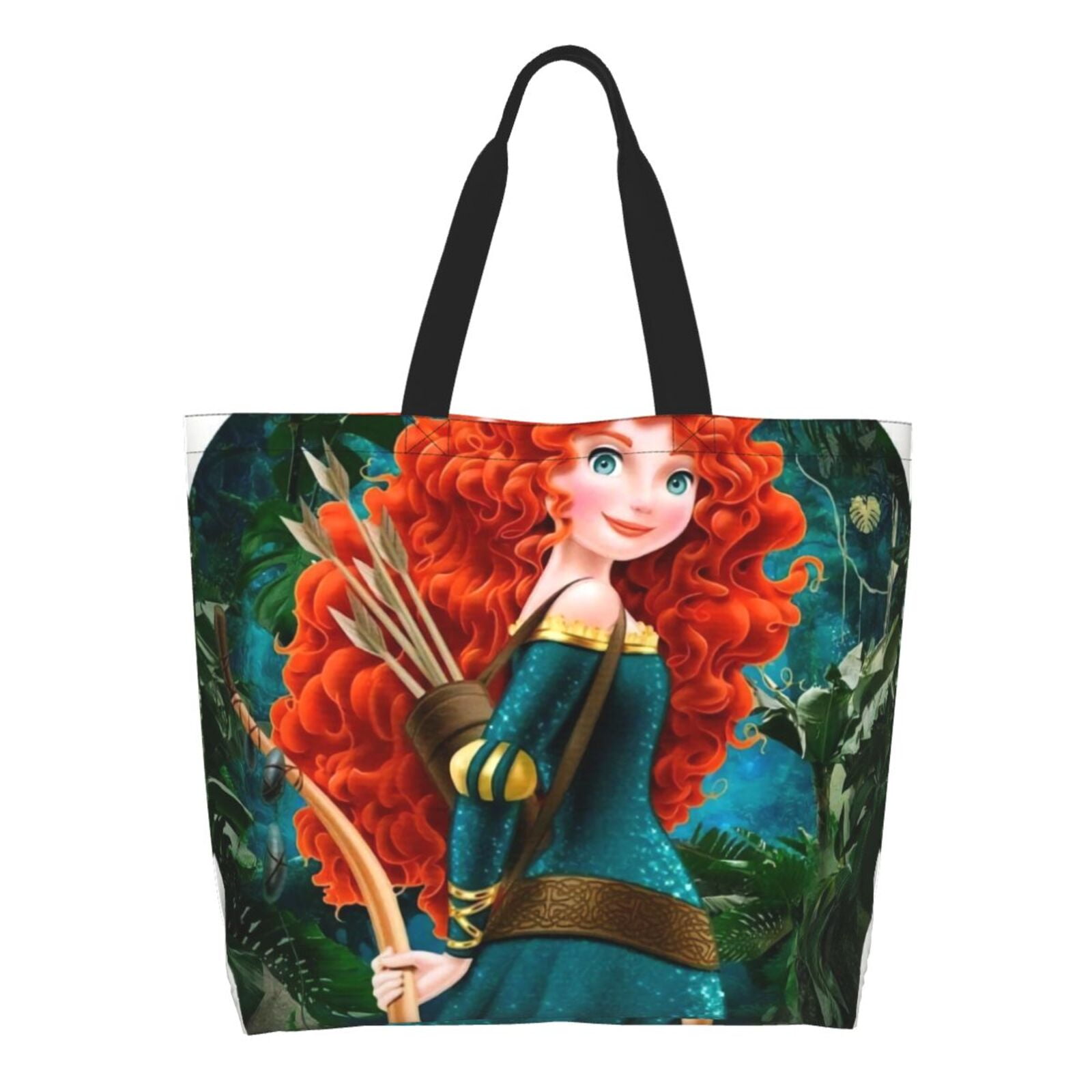 Disney-Brave Merida Tote Bag,Tote Bag for Women,Canvas Tote Bag with ...