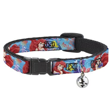 Disney Breakaway Cat Collar With Bell, Plastic Clip, Easy Adjustable ...