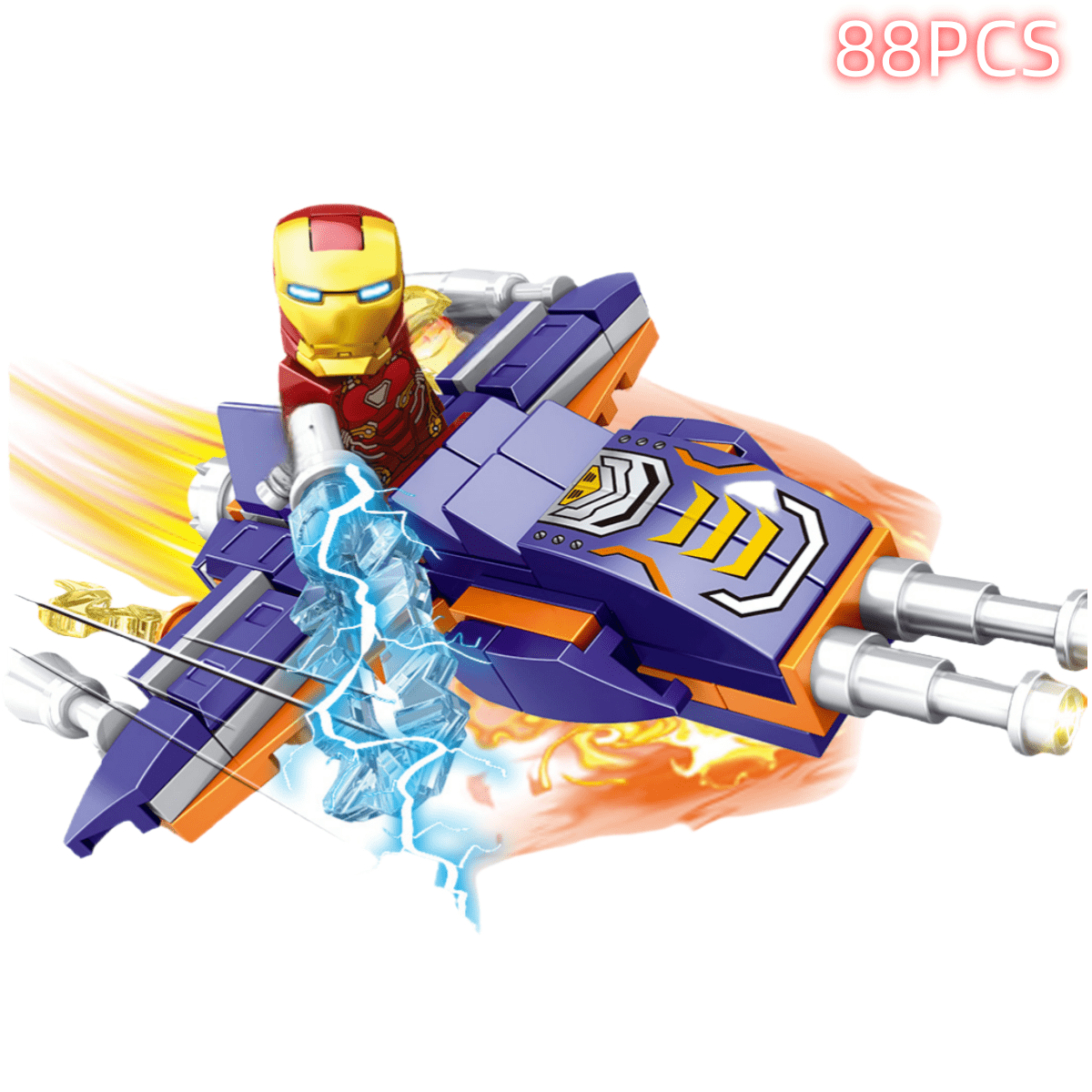 Disney Building Blocks Mini Model Figures Compatible Spiderman Iron Man ...