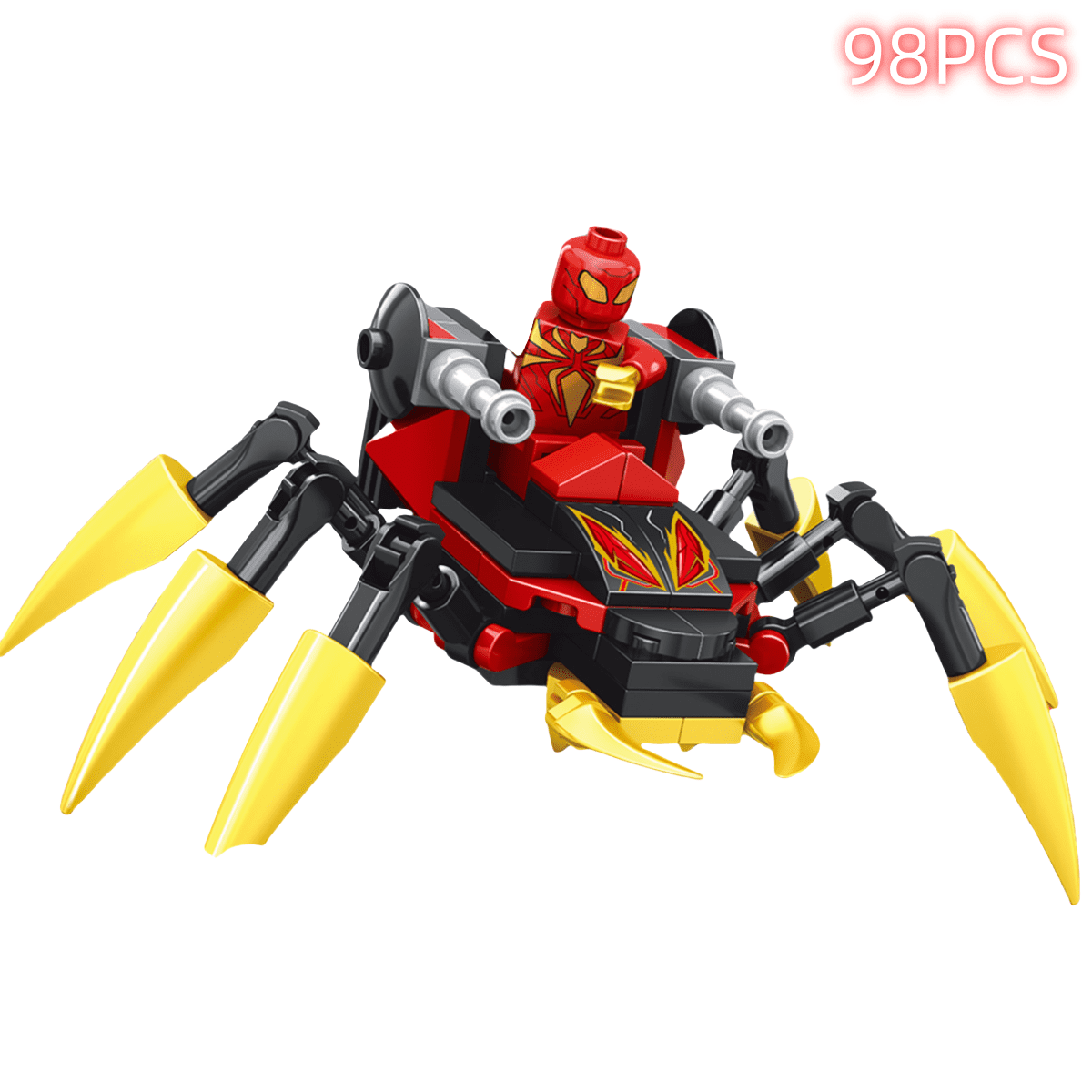 Disney Building Blocks Mini Model Figures Compatible Spiderman Iron Man ...