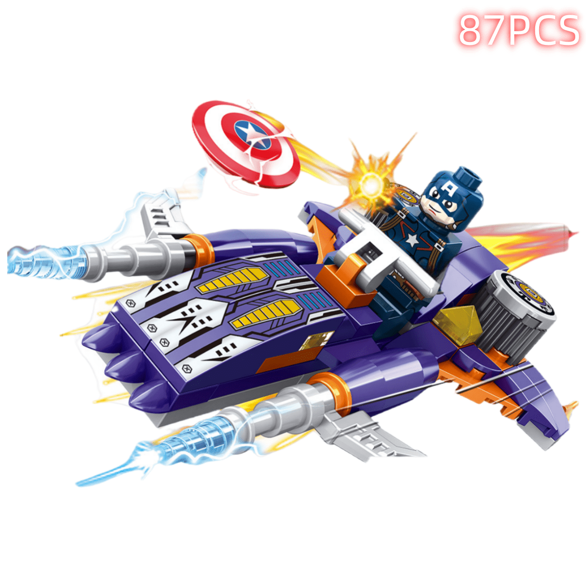 Disney Building Blocks Mini Model Figures Compatible Spiderman Iron Man ...