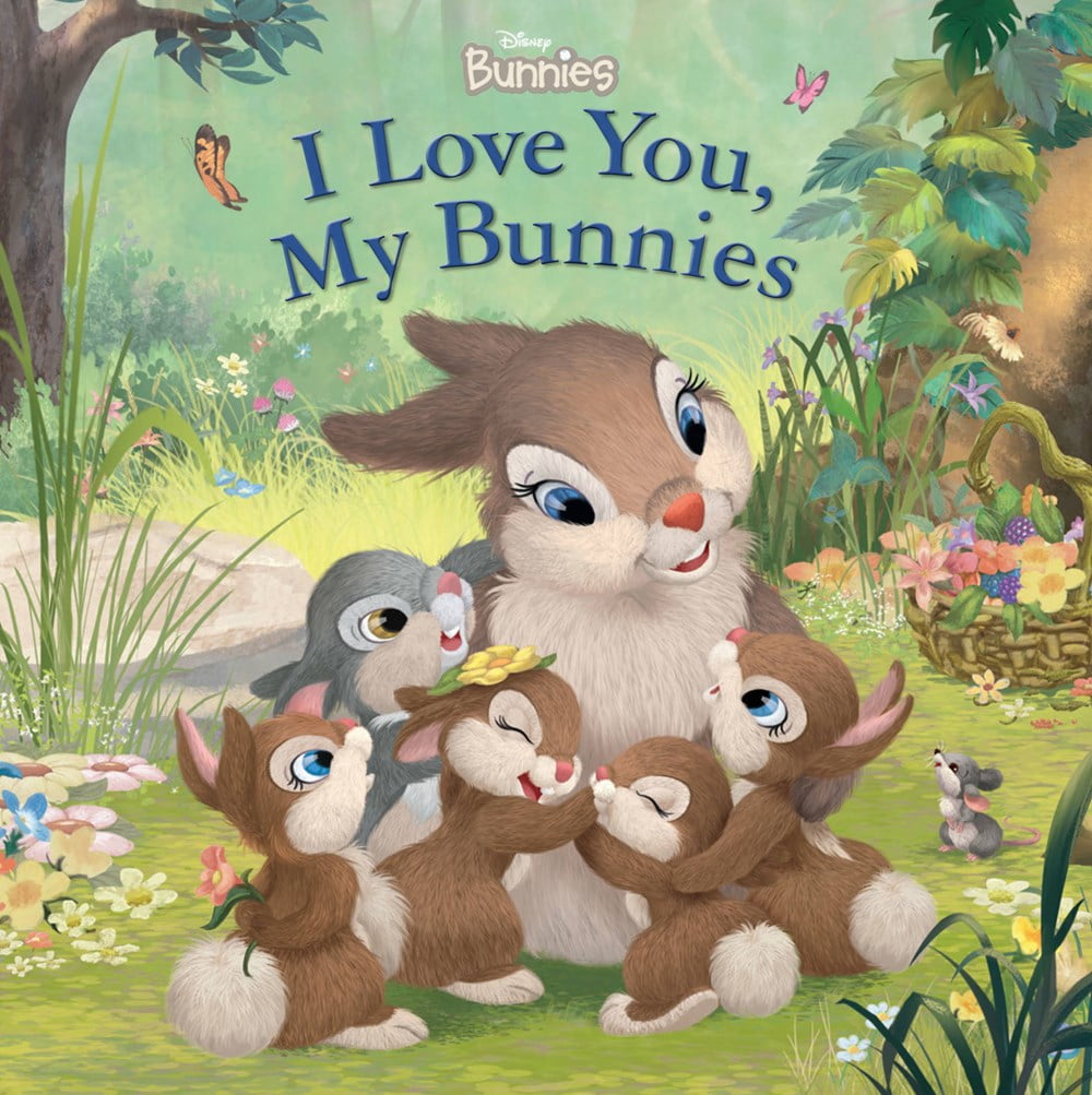 DISNEY BOOK GROUP STAFF: Disney Bunnies: I Love You, My Bunnies (Board ...