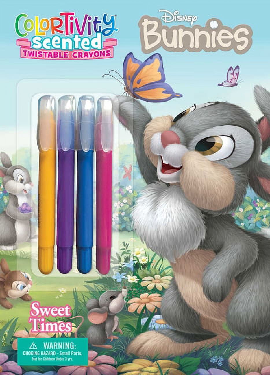 Disney Bunnies: Sweet Times: Colortivity with Scented Twistable Crayons ...