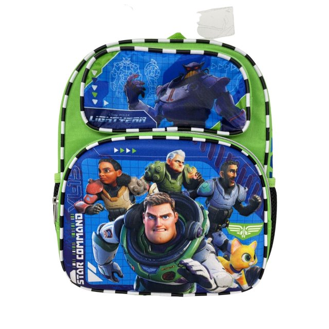 Disney Buzz Lightyear 3D Face 12 Inches Toddler Backpack - Walmart.com