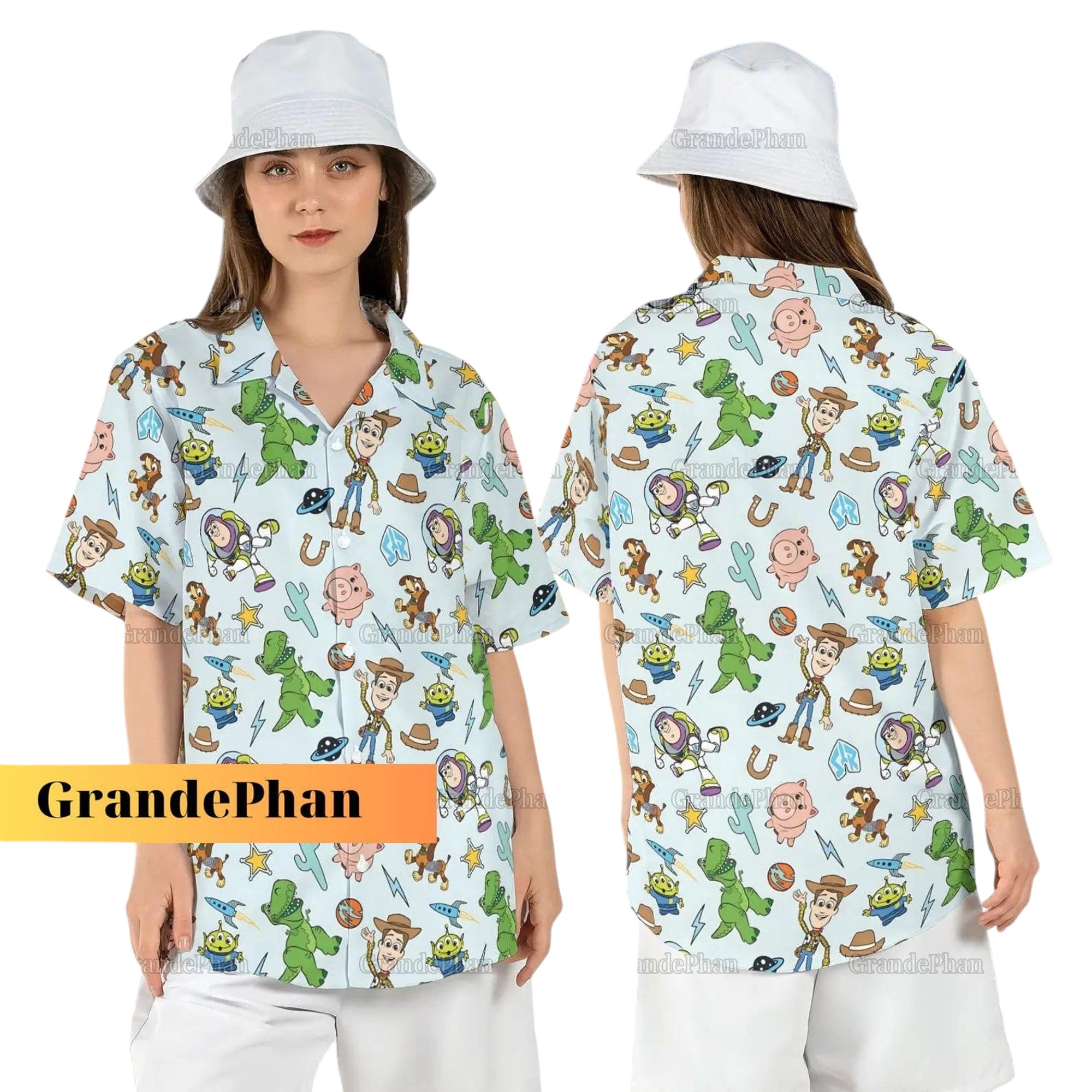 Disney Buzz Lightyear Hawaiian Shirt, Toy Story Space Ranger Summer ...