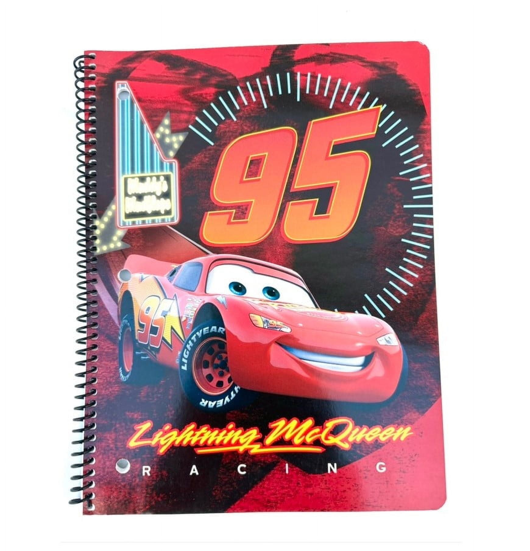 Disney CARS Lightning McQueen Racing Spiral Notebook - Walmart.com