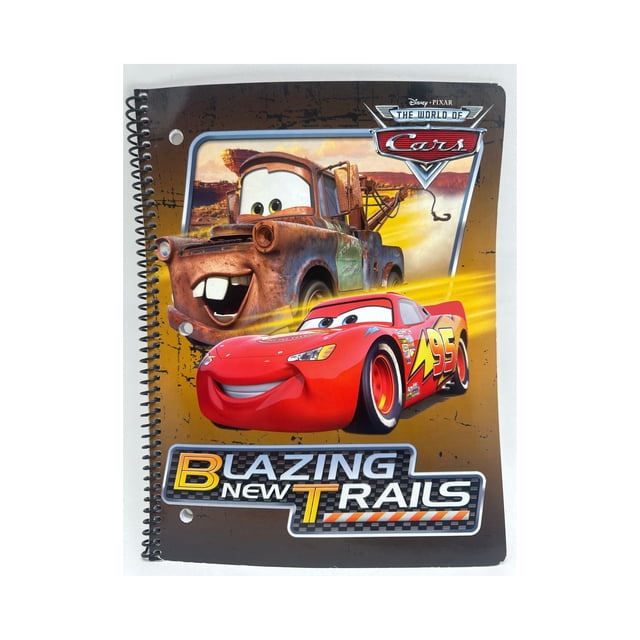 Disney CARS Lightning McQueen Spiral Notebook - Walmart.com