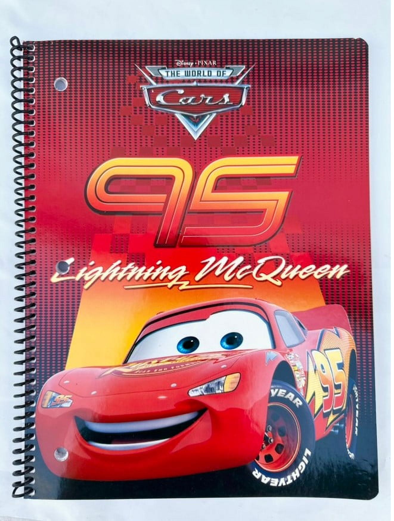 Disney CARS Lightning McQueen Spiral Notebook - Walmart.com
