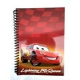 Disney CARS Lightning McQueen Spiral Notebook, 5" x 7", 50 Pages ...