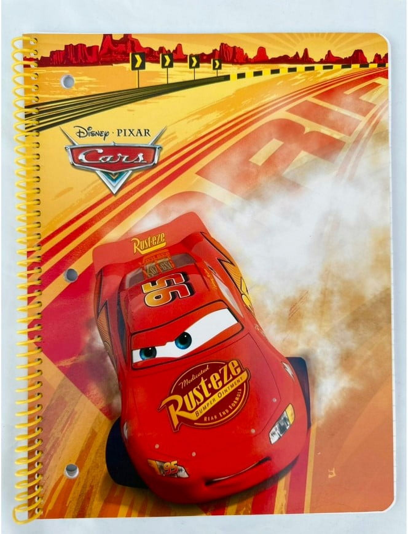 Disney CARS Rust*eze Spiral Notebook - Walmart.com