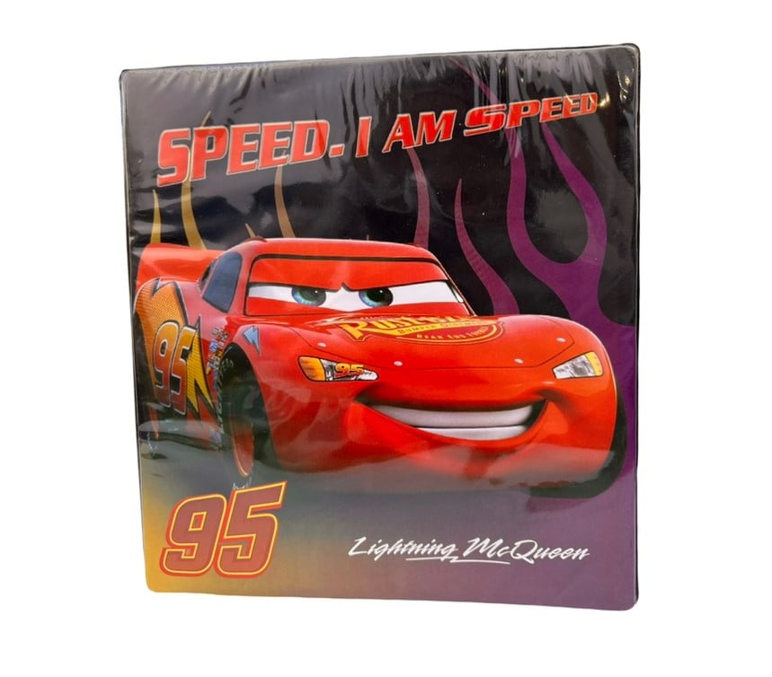 Disney CARS Speed I'm Speed 3 Ring Binder - Walmart.com