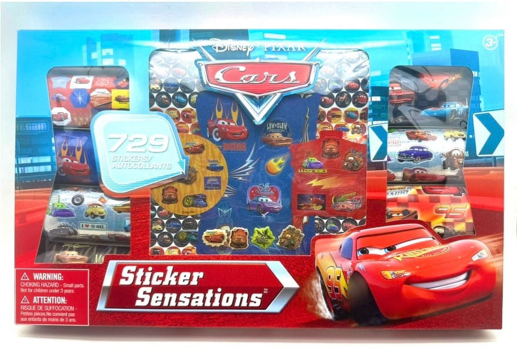 Disney CARS Sticker Pack, 729 Stickers, Racing Characters for Fun ...