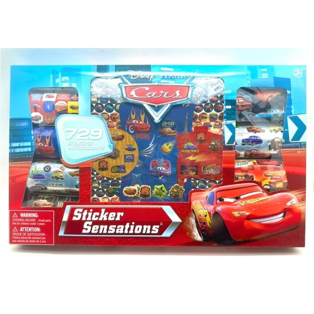 Disney CARS Sticker sensations pack of 729 stickers - Walmart.com