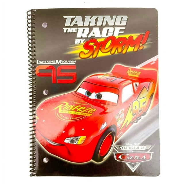 Disney CARS Taking the Race by Storm Spiral Notebook - Walmart.com