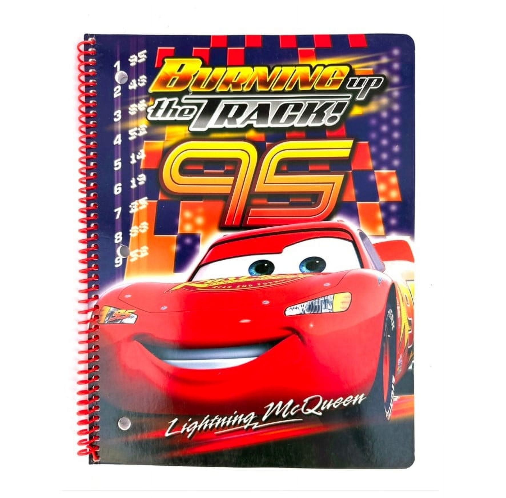 Disney CARS burning up the track! Spiral Notebook - Walmart.com