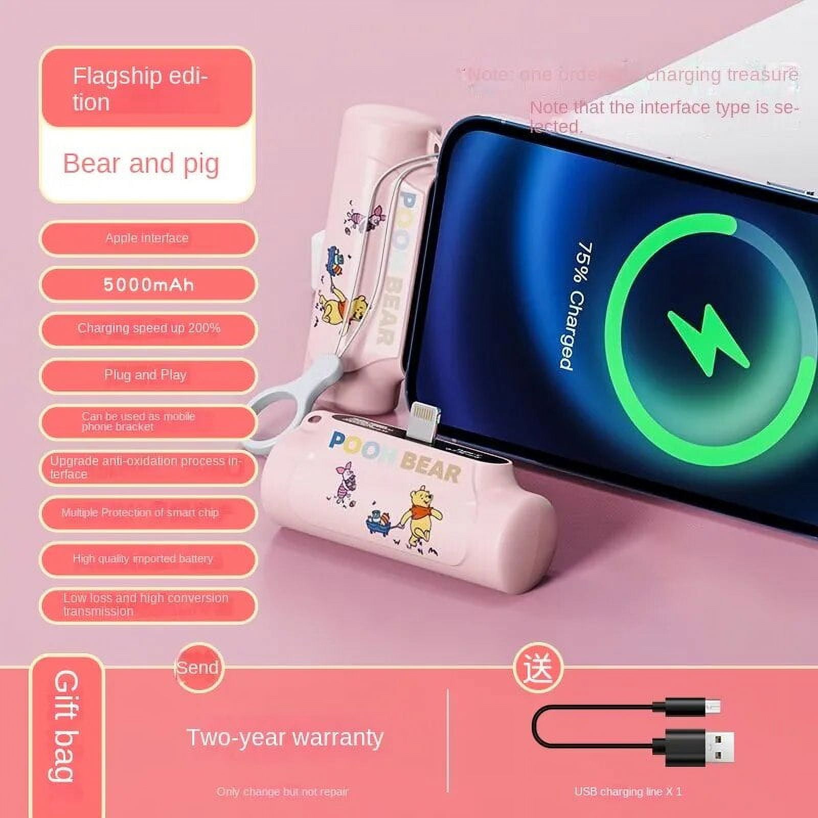 Disney Capsule Power Bank Genuine 2023 New Ultra-thin Cute Small ...