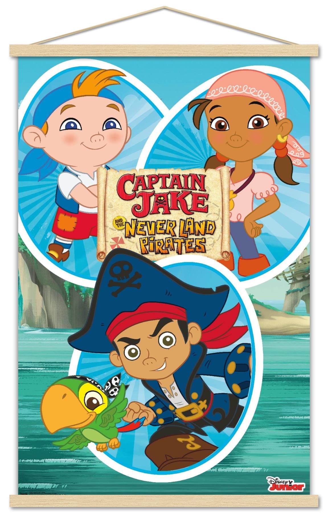 Disney Captain Jake - Group 40" x 24" Poster, by Trends International ...