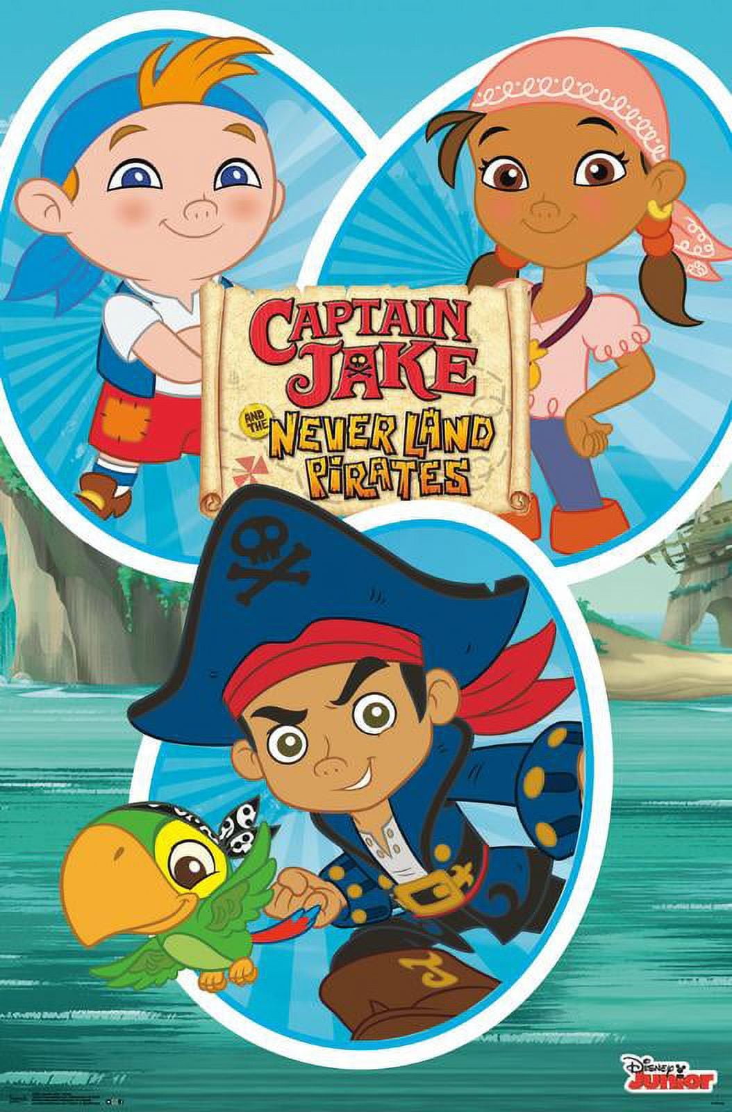 Disney Captain Jake - Group Wall Poster, 22.375" x 34" - Walmart.com