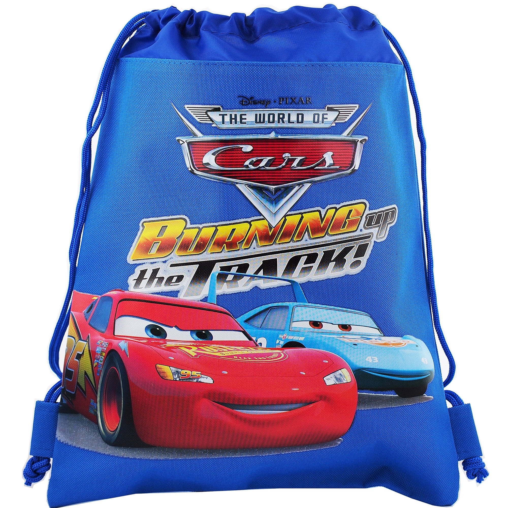 Disney Car Blue Drawstring Bag - Walmart.com