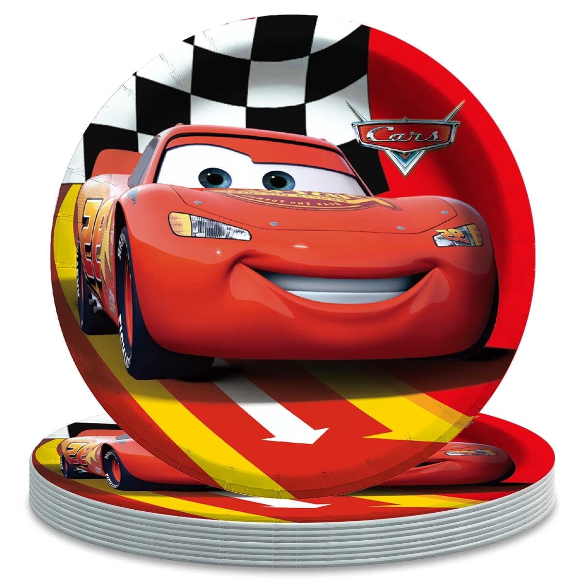 Cars Pirates Plates Party Supplies Birthday Dinnerware Decorations ...