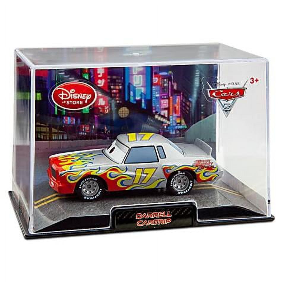 Disney Cars 1:43 Collectors Case Darrell Cartrip Diecast Car - Walmart.com