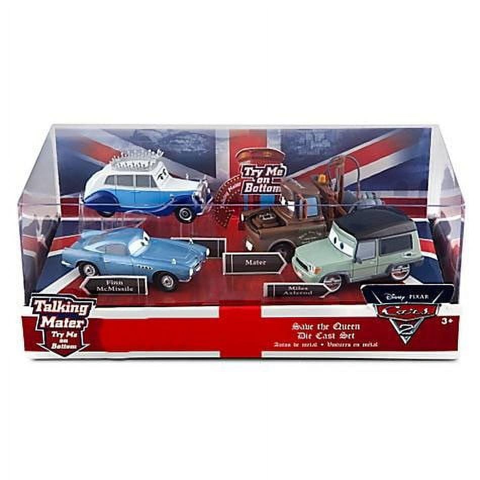 Disney Cars 1:43 Multi-Packs Save the Queen Diecast Car Set - Walmart.com