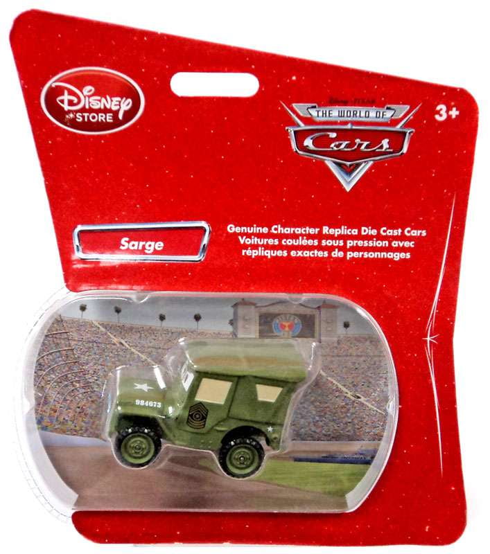 Disney Cars 1:48 Single Packs Sarge Exclusive 1:48 Diecast Car ...