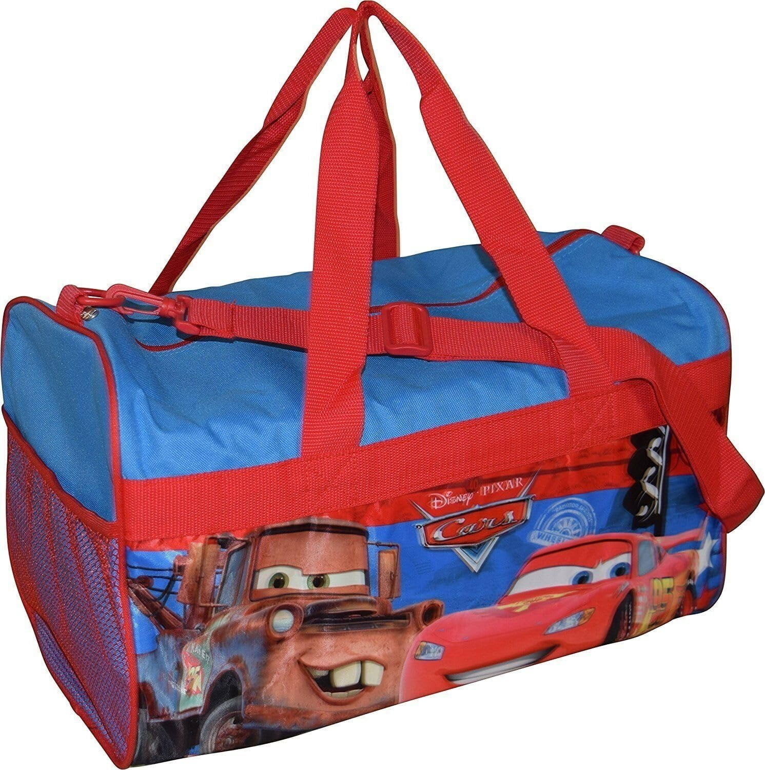 Disney Cars 18" Carry-On Duffel Bag Lightning McQueen - Walmart.com