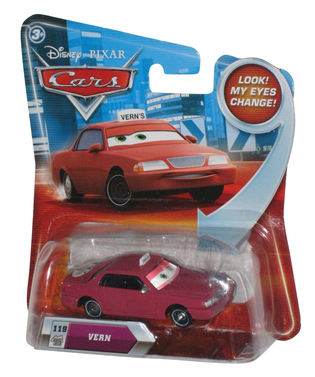 Disney Cars 2 Movie Vern Eyes Change Vehicle Toy Car #119 - Walmart.com