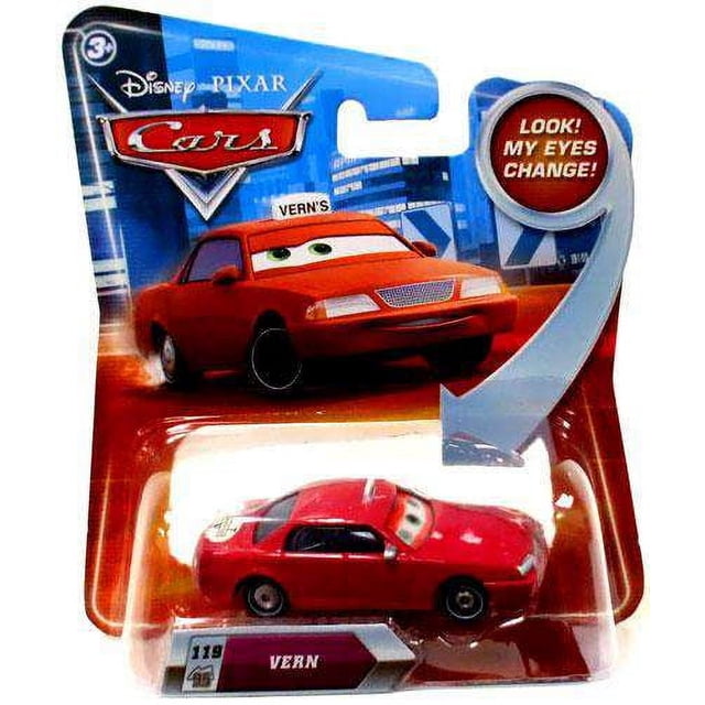 Disney Pixar Cars 1:55 Scale Vehicle Lenticular Eyes: Vern Taxi ...