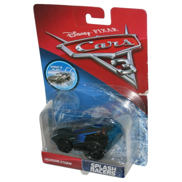 Disney Cars 3 Movie (2016) Spray & Play Jackson Storm Splash Racers ...