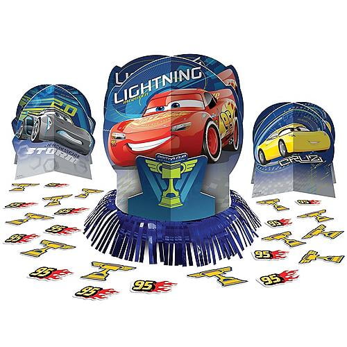 Disney Cars 3 Table Decorating Kit - Walmart.com