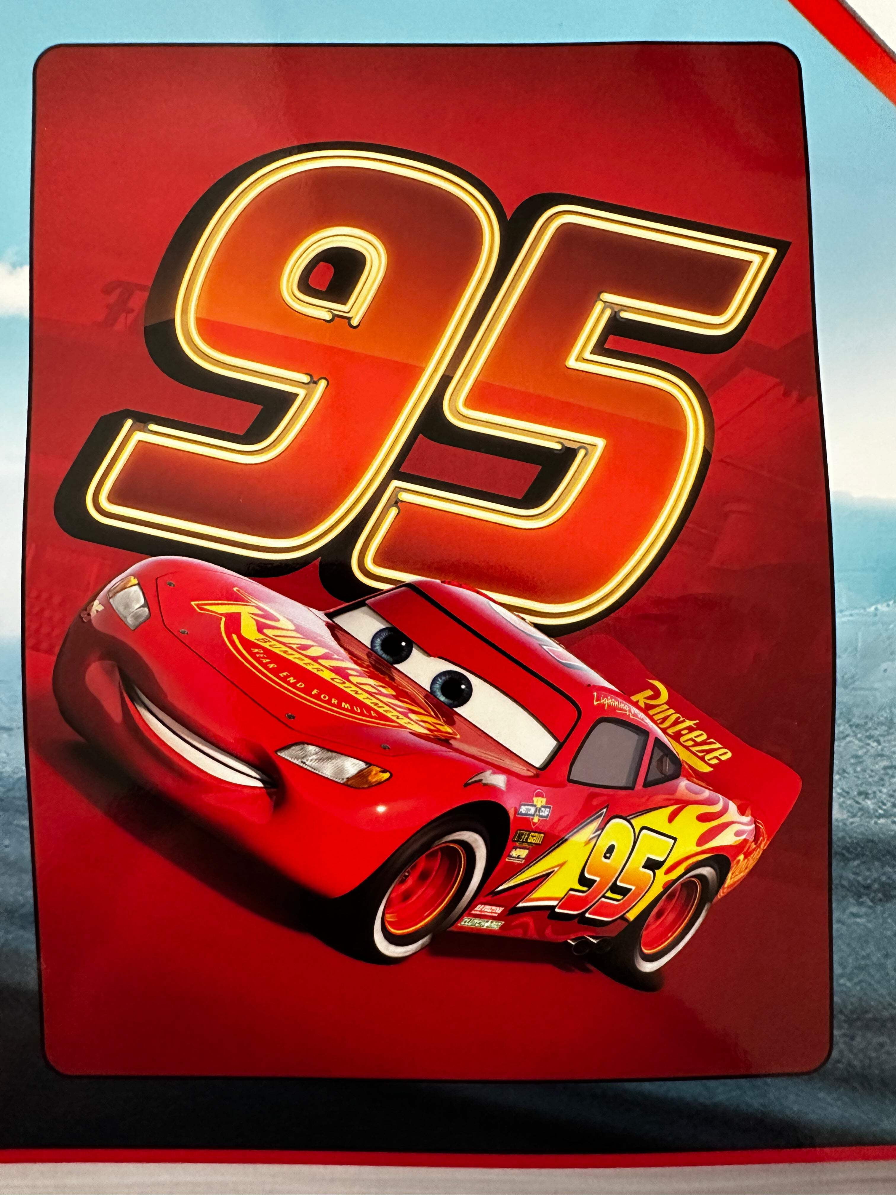 Cars 95 Super Soft Plush Throw Blanket 40"x50" TT - Walmart.com