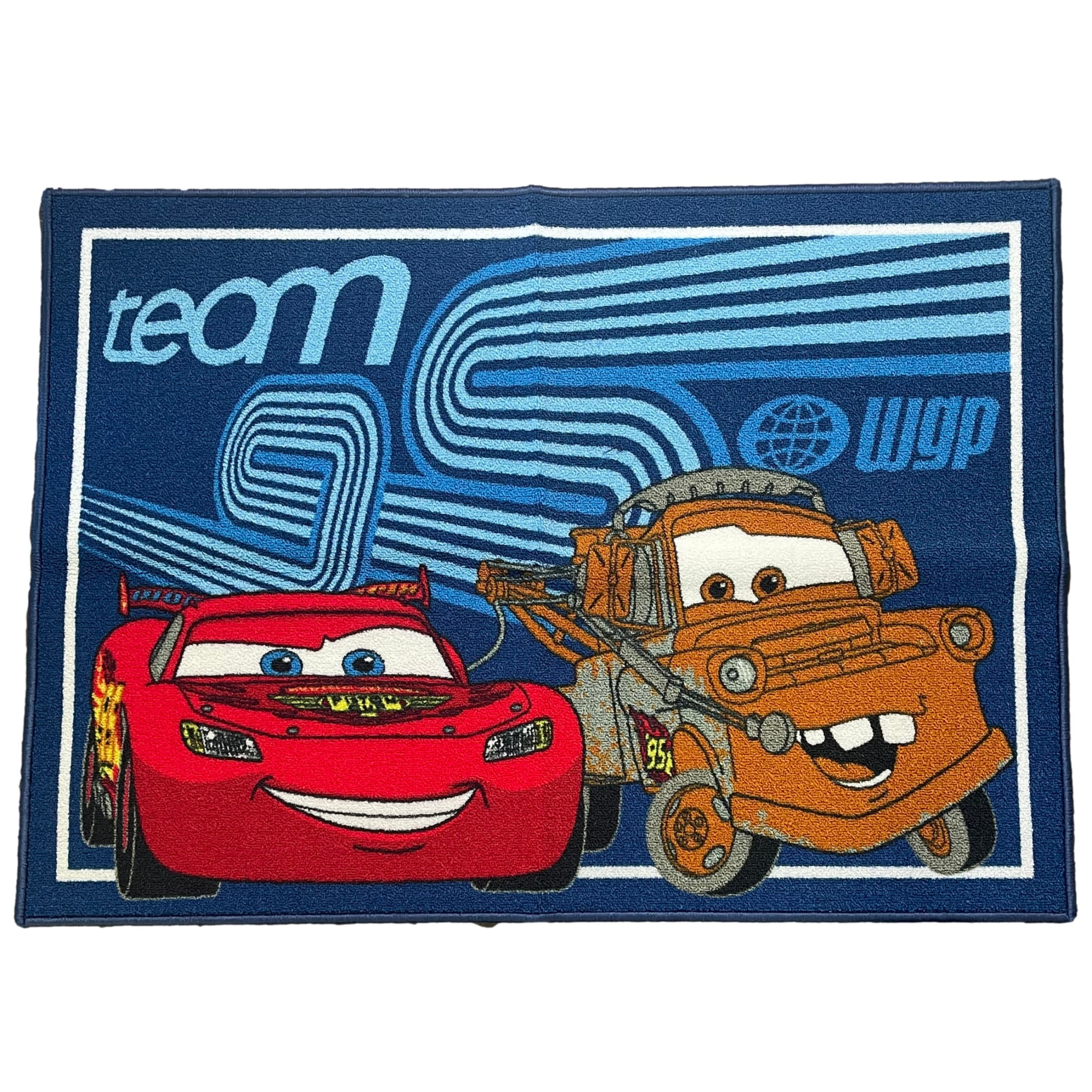 Disney Cars Accent Throw Rug 31x44 Speed McQueen & Mater Skid Resistant ...