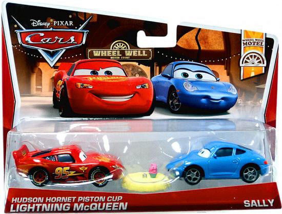 Disney Cars Action Agents Professor Z Mater Plastic Car, 2 Pack ...