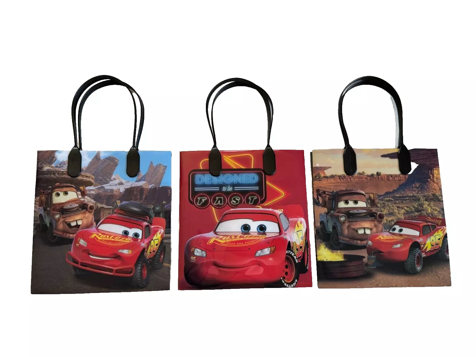 Disney Cars Authentic Licensed Party Favor Gift Goodie Bag 12 Pack ...
