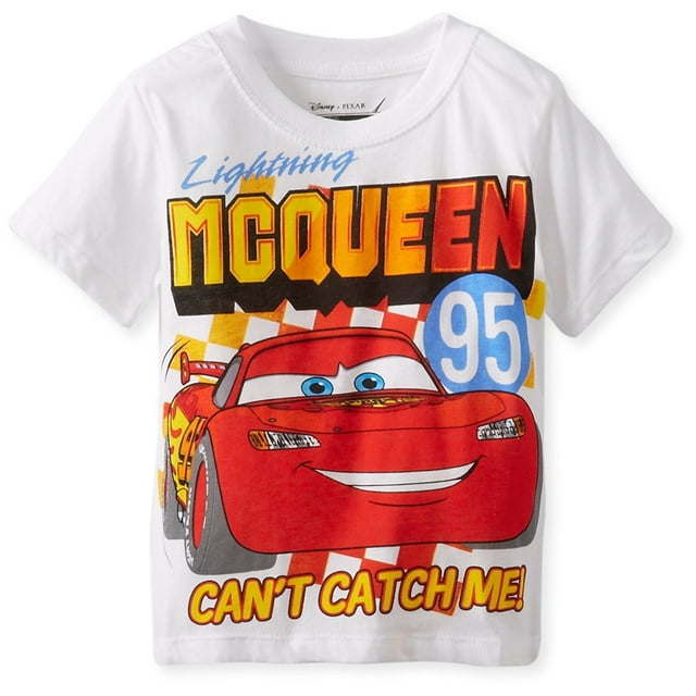 Disney Cars Boys' Lightning Mcqueen T-Shirt - Walmart.com