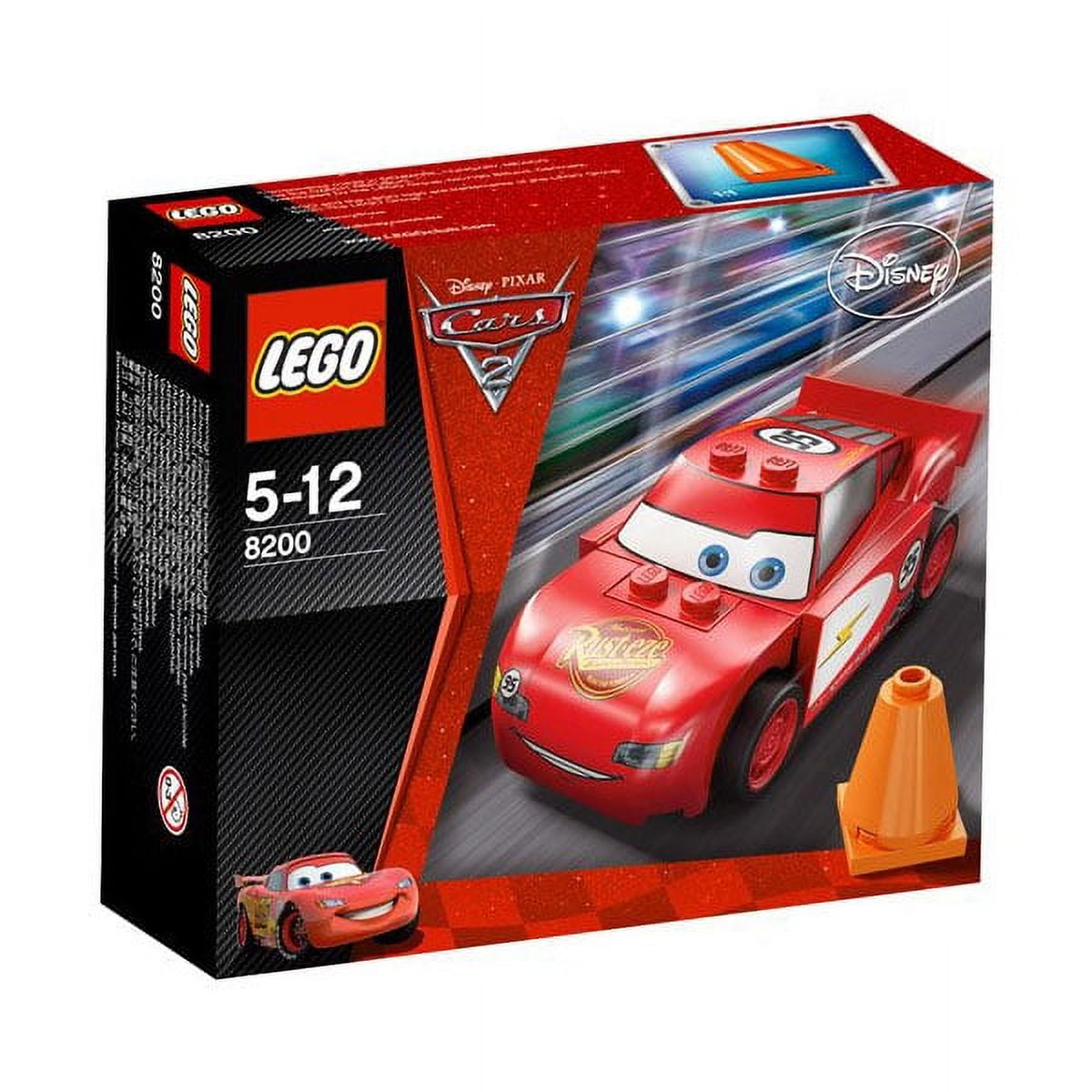 LEGO Disney Pixar Cars Radiator Springs Lightning McQueen 8200 with 35 ...