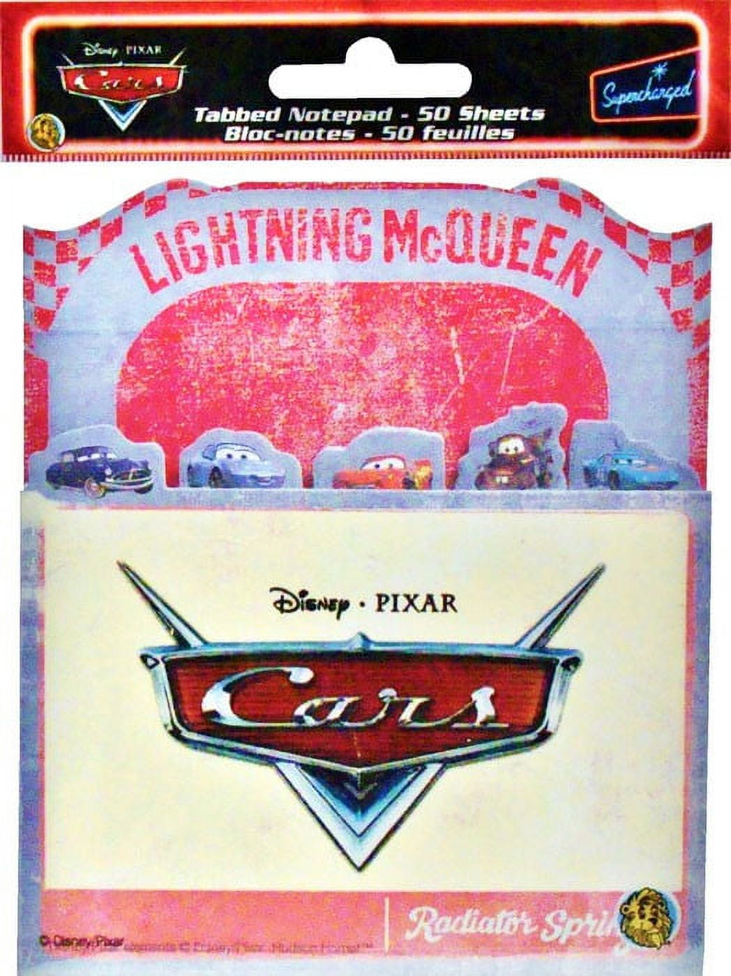 Disney Cars Cars Tabbed Notepad - Walmart.com