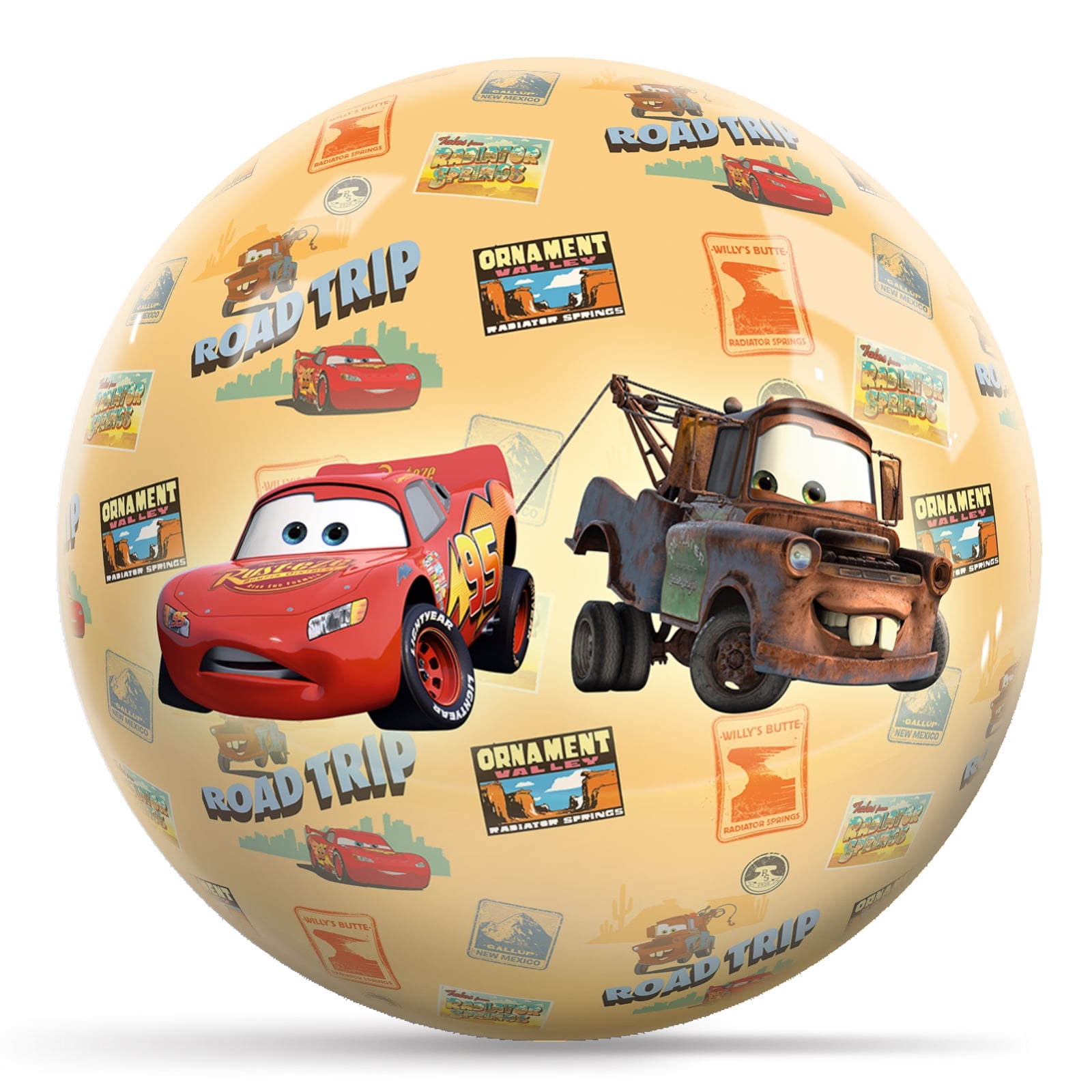 Disney Cars Characters Undrilled Bowling Ball 10lb - Walmart.com