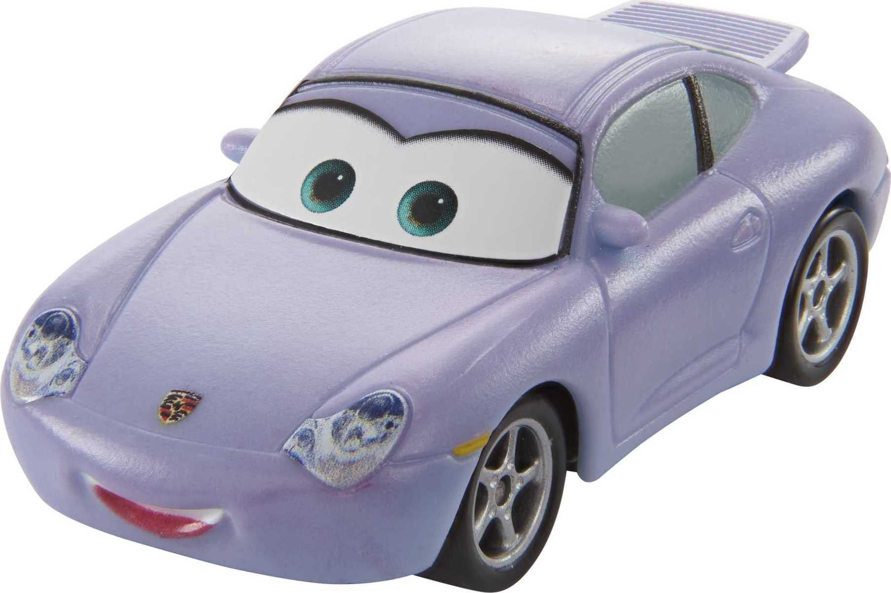 Disney Pixar's Cars Toy - Colour Changing Sally Vehicle (1:55 Scale ...