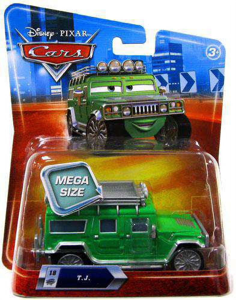 Disney Cars Deluxe Oversized TJ Diecast Car - Walmart.com