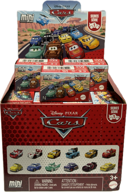 Disney Cars Die-Cast Mini Racers Blind Boxes Series 1 - 2 Pack ...