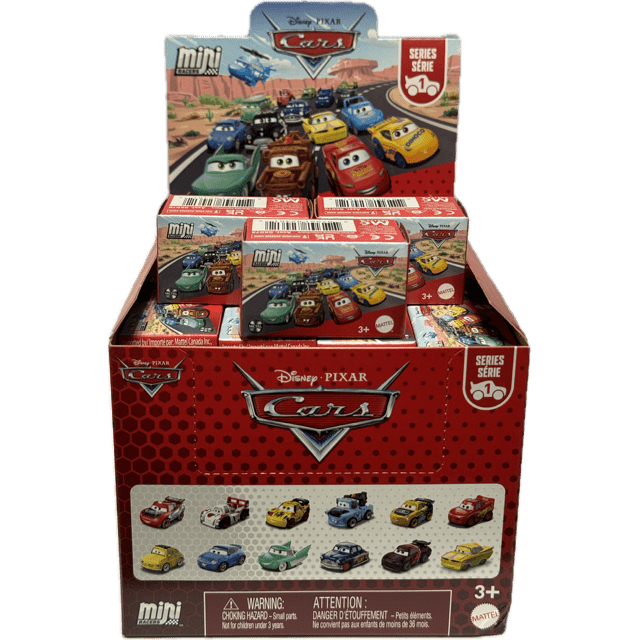 Disney Cars Die-Cast Mini Racers Blind Boxes Series 1 - 2 Pack ...