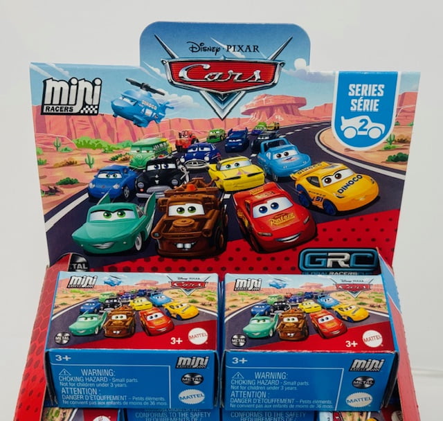 Disney Cars Die-Cast Mini Racers Blind Boxes Series 2 - 2 Pack ...
