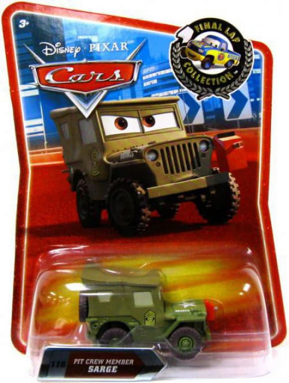 Disney Cars Final Lap Collection Pit Crew Member Sarge Diecast Car ...