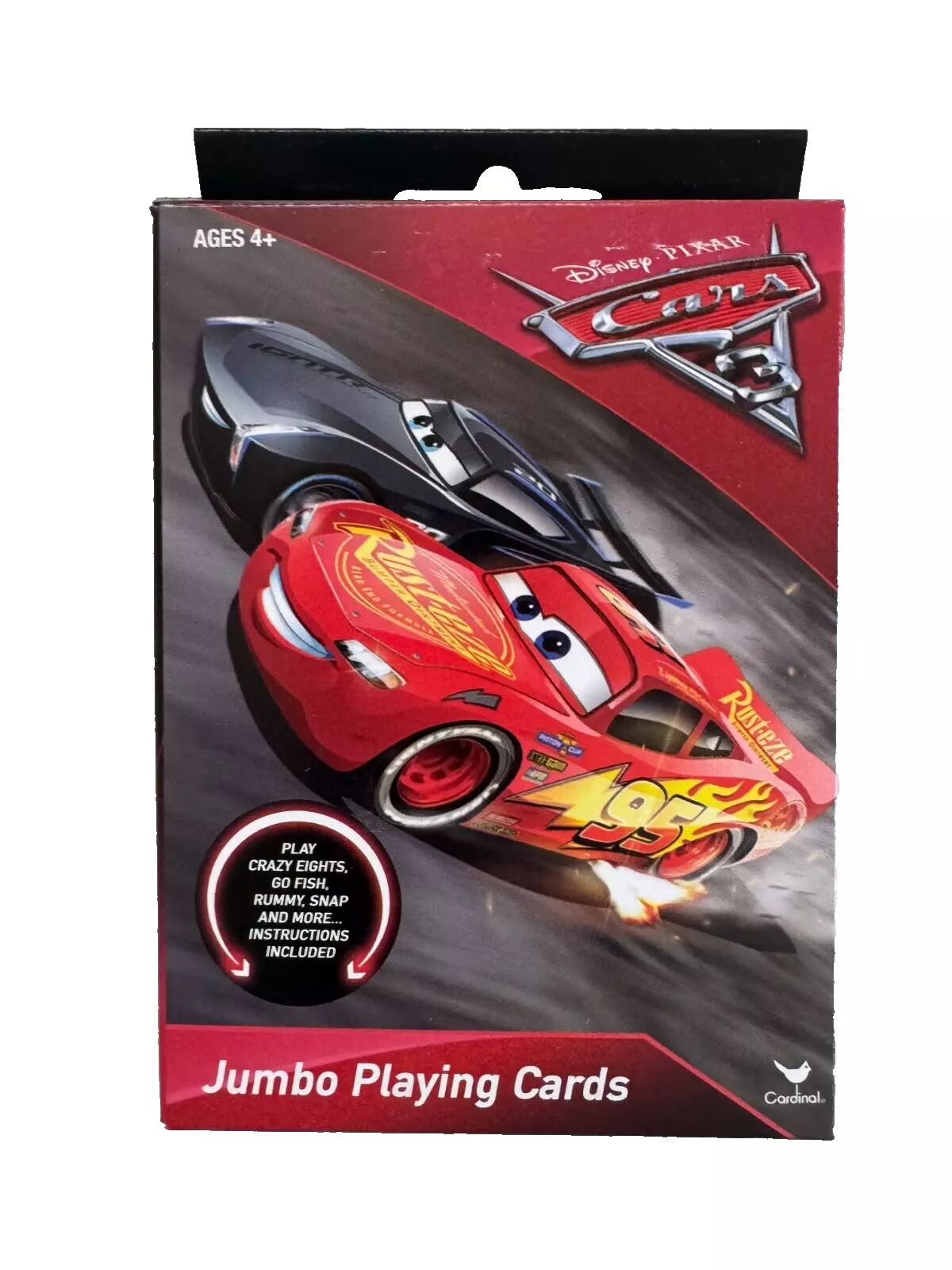 Disney Cars Jumbo Playing Cards - Walmart.com