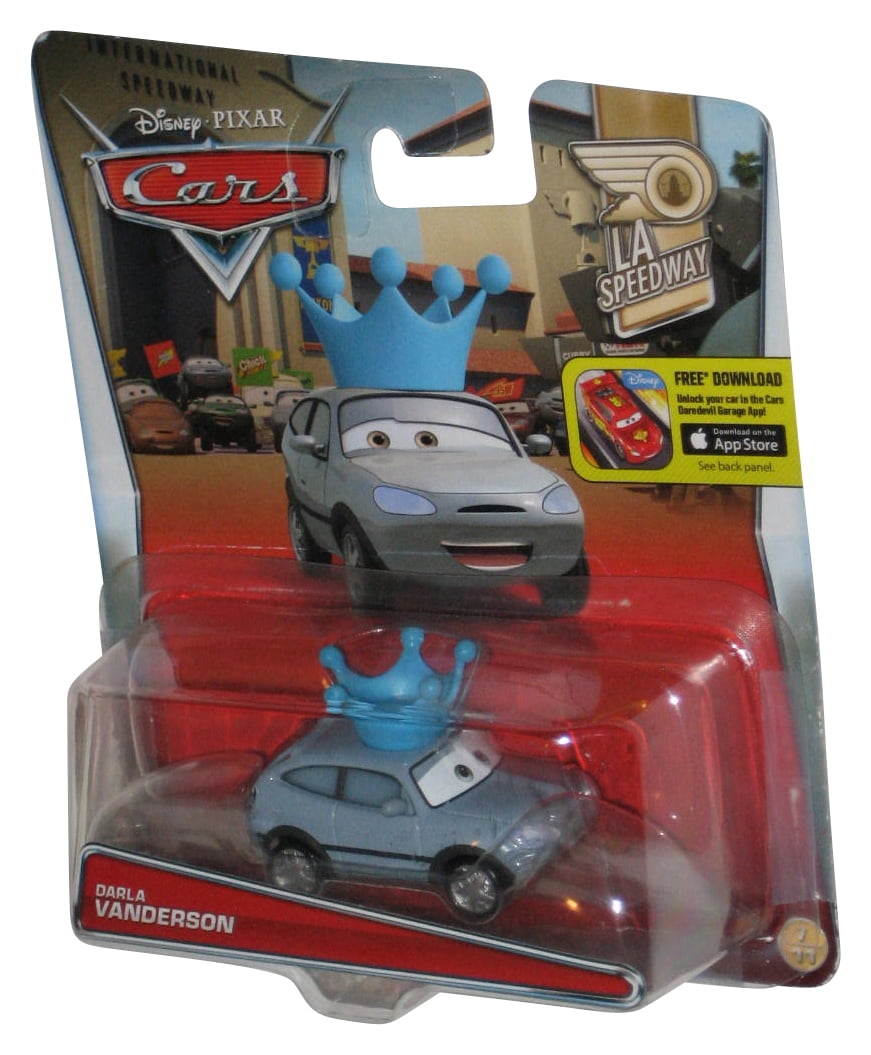 Disney Cars LA Speedway (2015) Darla Vanderson King Fan Car 7/11 ...