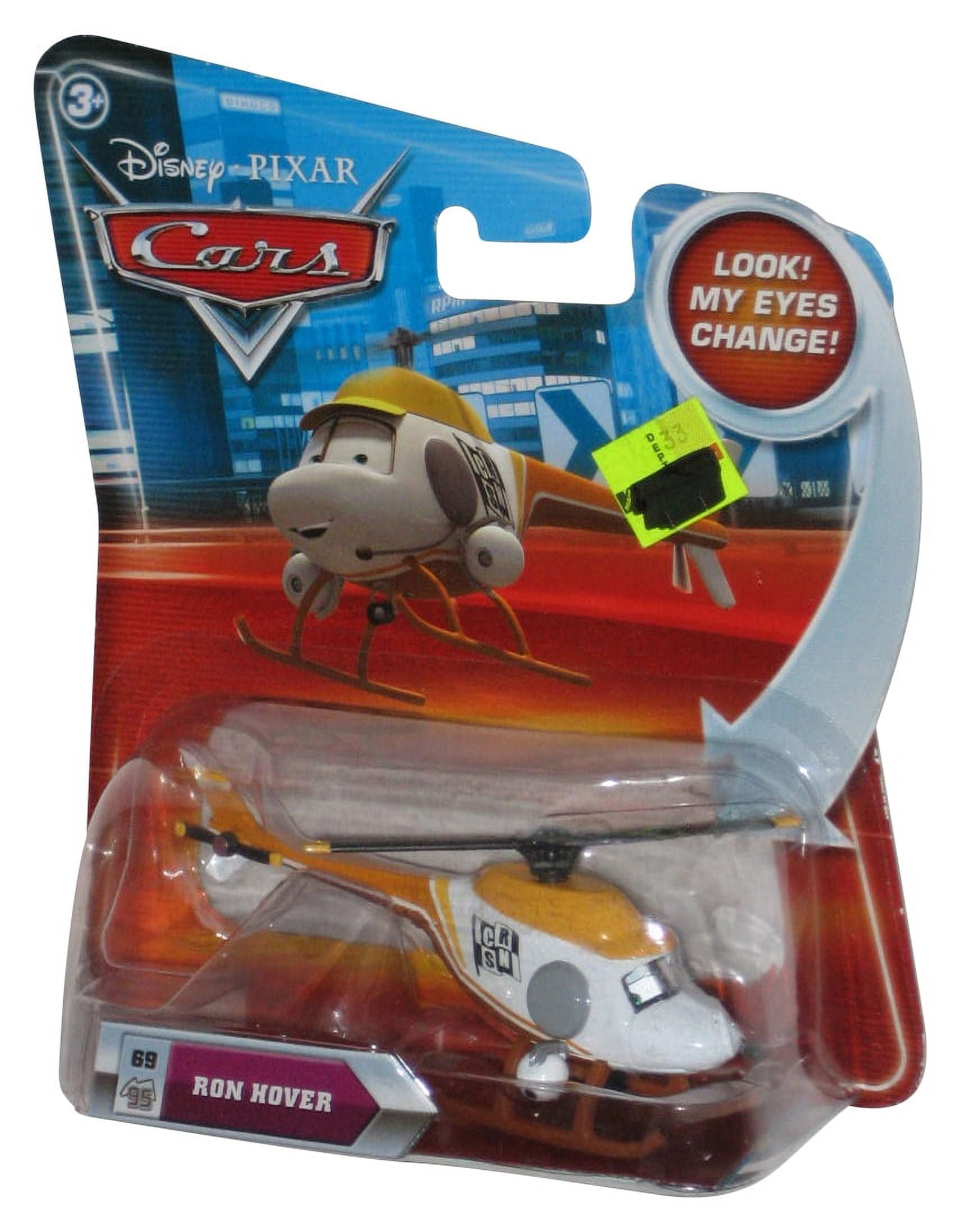 Disney Cars Lenticular Eyes Change Ron Hover #69 Die Cast Mattel Toy ...